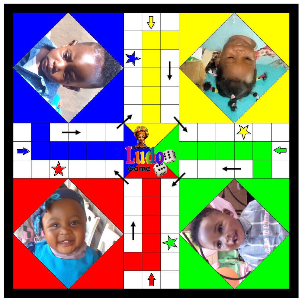 Ludo Jeu à personnaliser avec vos photos images